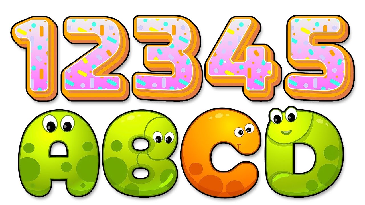 Coloring World: Counting to 100 and ABCs with Colorful Cartoons ...