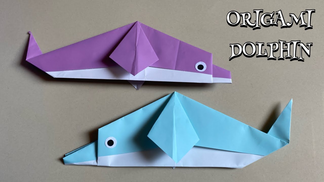 Origami Dolphin - Origami Dolphin Easy Step By Step | How to Make Paper ...