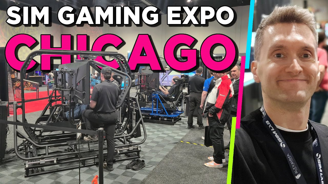 Eine komplette Tour über die Sim Gaming Expo 2025 in Chicago, USA - YouTube