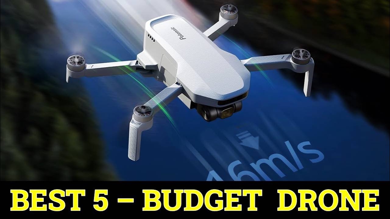 TOP 5 Best Budget Drones Review 2024 - YouTube