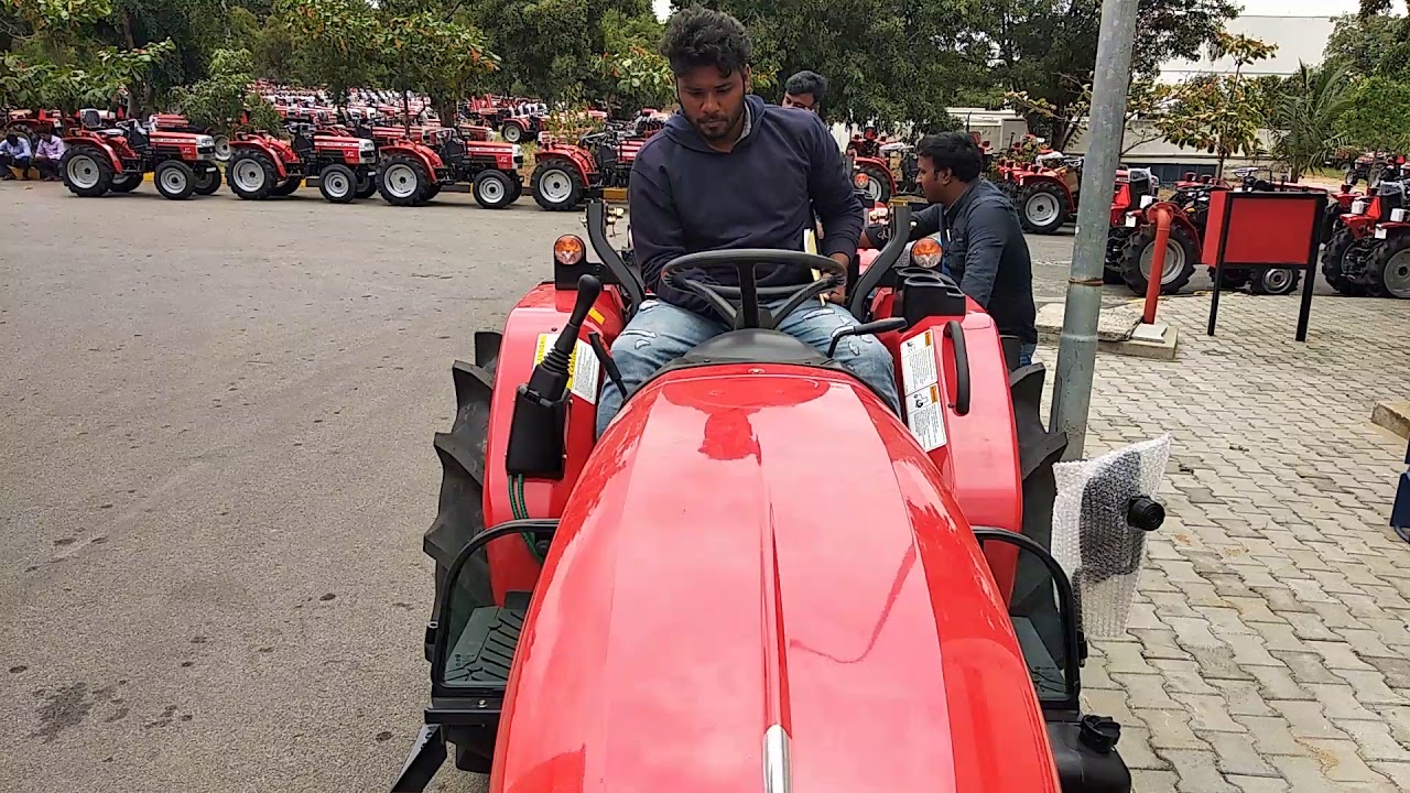 VST SHAKTHI Group launch latest Branson tractor - YouTube