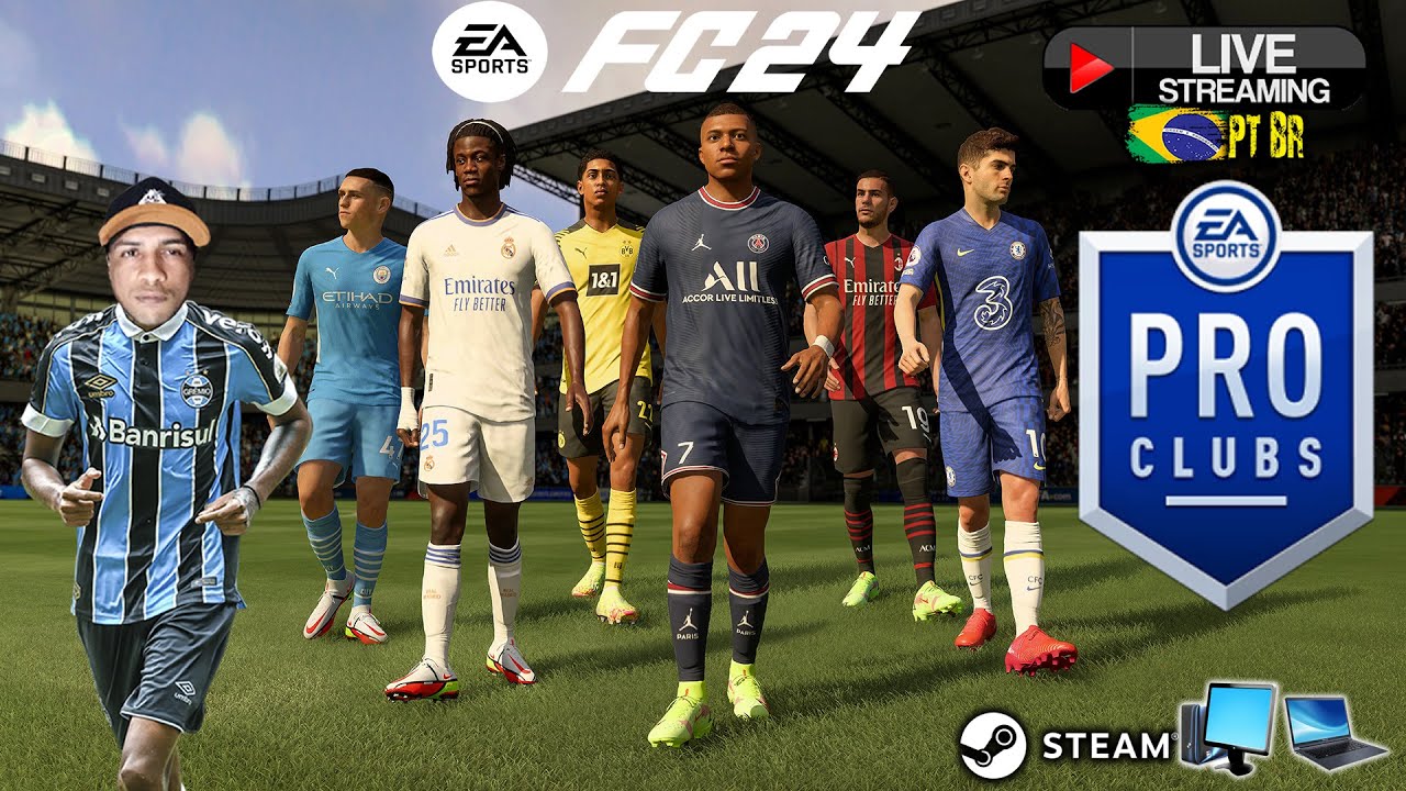 🔞 PRO CLUBS ⚽EA FC 24 👉 RECRUTANDO JOGADORES 👊 #ProClub #ProClubsFifa ⚽ ...