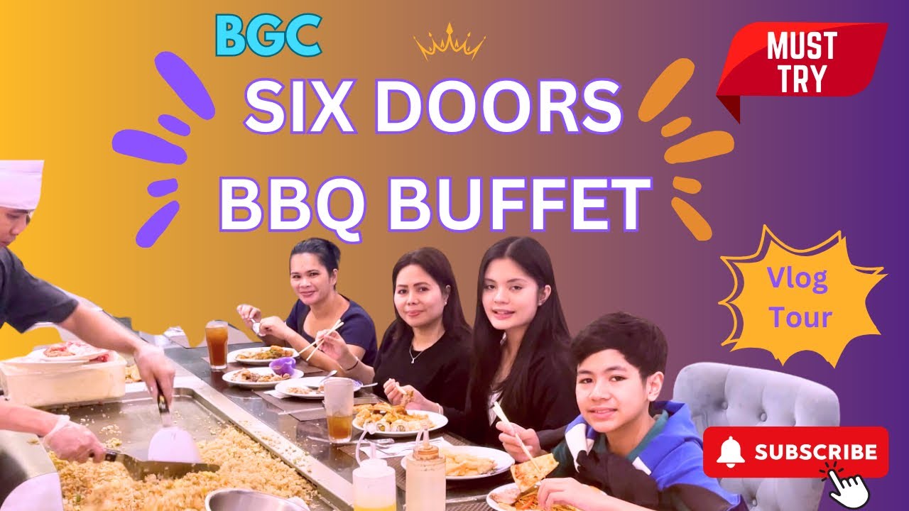 Six Doors 3D Buffet Tour BGC - YouTube