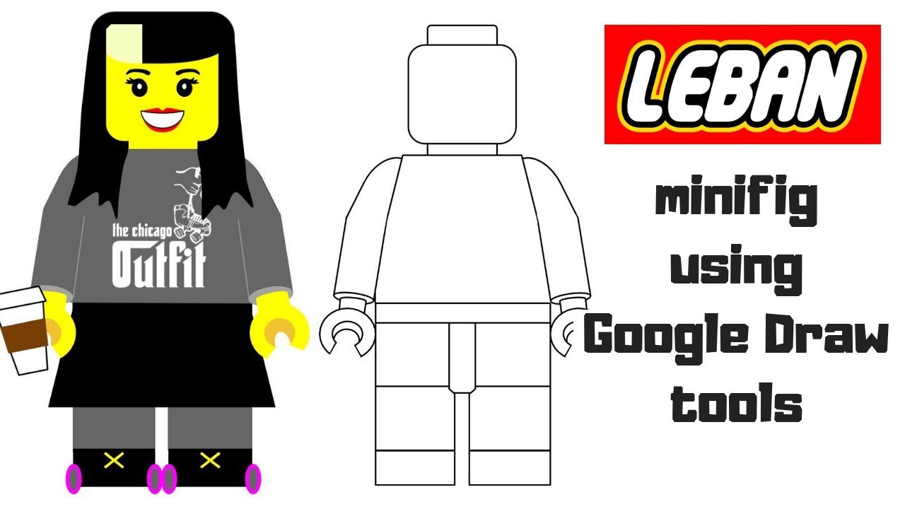 Minifig Creation Using Google Draw/Google Slides Tools - YouTube