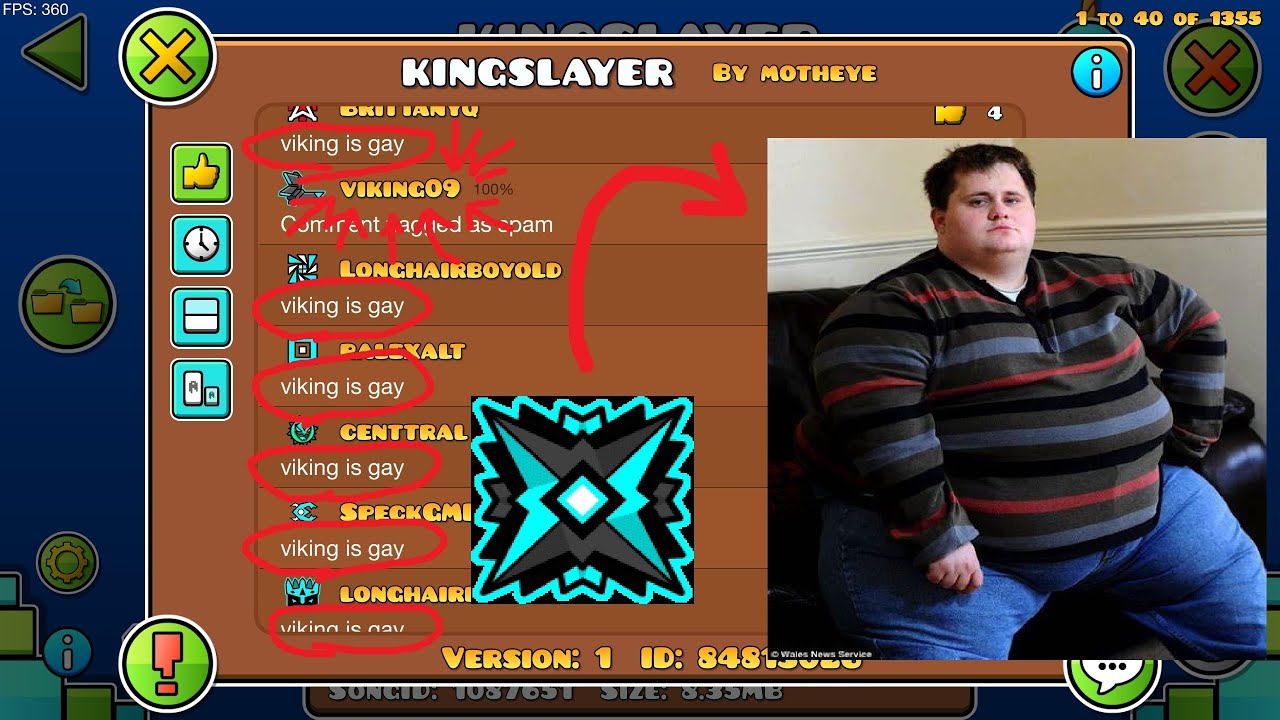 Kingslayer 100% (Extreme Demon) - YouTube