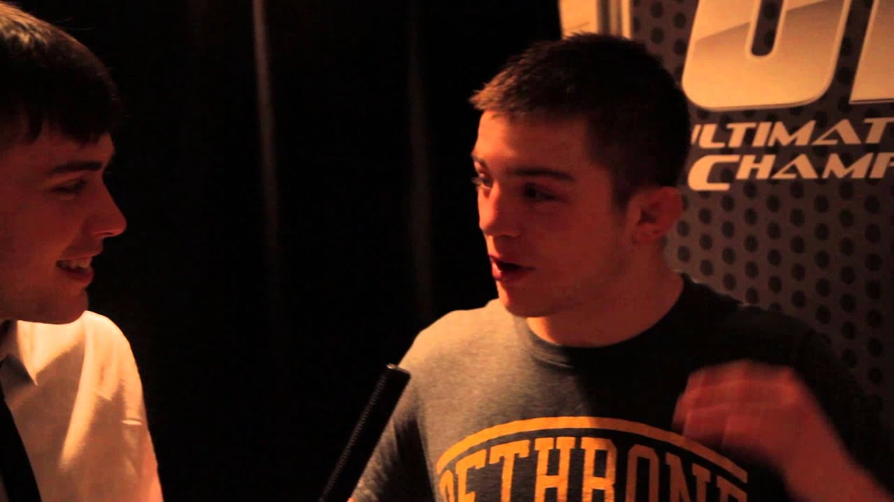 Post-Fight Interview with Andy Ogle following UFC on FUEL 7 in London ...