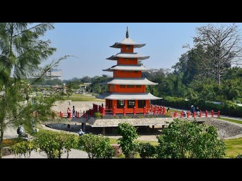 Japanese garden full tour | in puadi language | chandigarh 31 sec ...