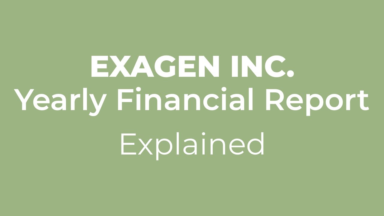 Exagen: Diagnosing Dollars & Diseases - A Corporate Check-Up - YouTube