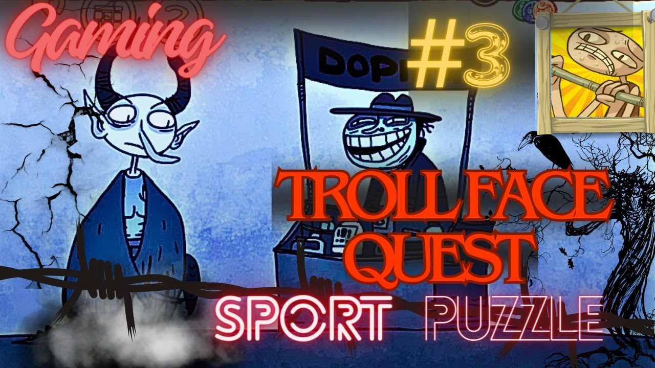 Troll Face Quest Sports Puzzle ||gameplay Workout last level 50(Ios ...