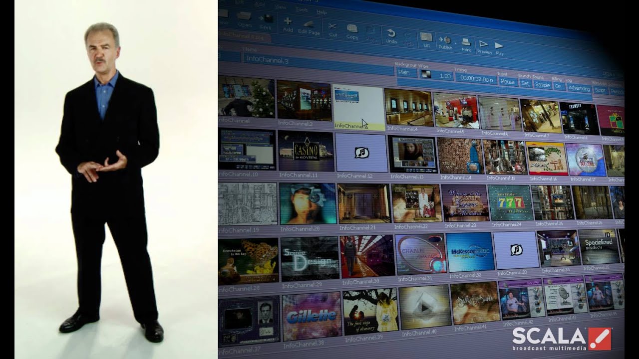 SCALA Infochannel 5 introduction movie - YouTube