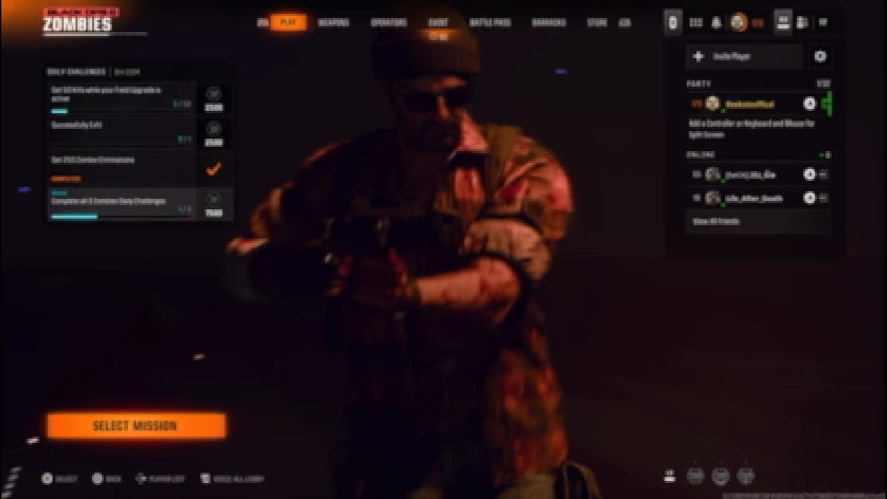 CallOfDutyBlackOps6 Zombies DarkOps Calling Card "FATALE" - YouTube