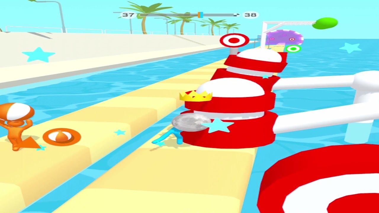 Tricky Track 3D Level 37 - gameplay (ios android) walkthrough all levels - YouTube