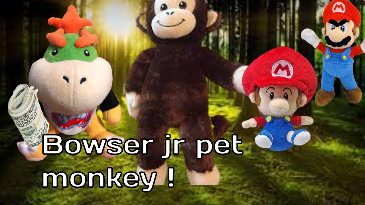 Bowser jr's pet monkey - YouTube