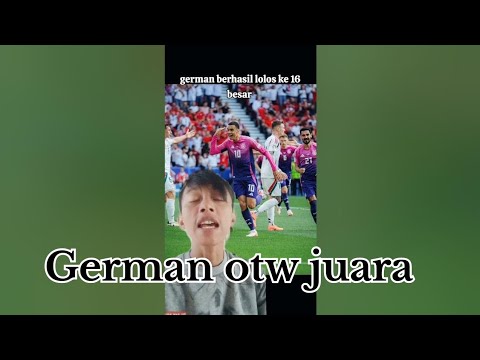 timnas german lolos ke 16 besar, musiala tampil gemilang #shortvideo # ...