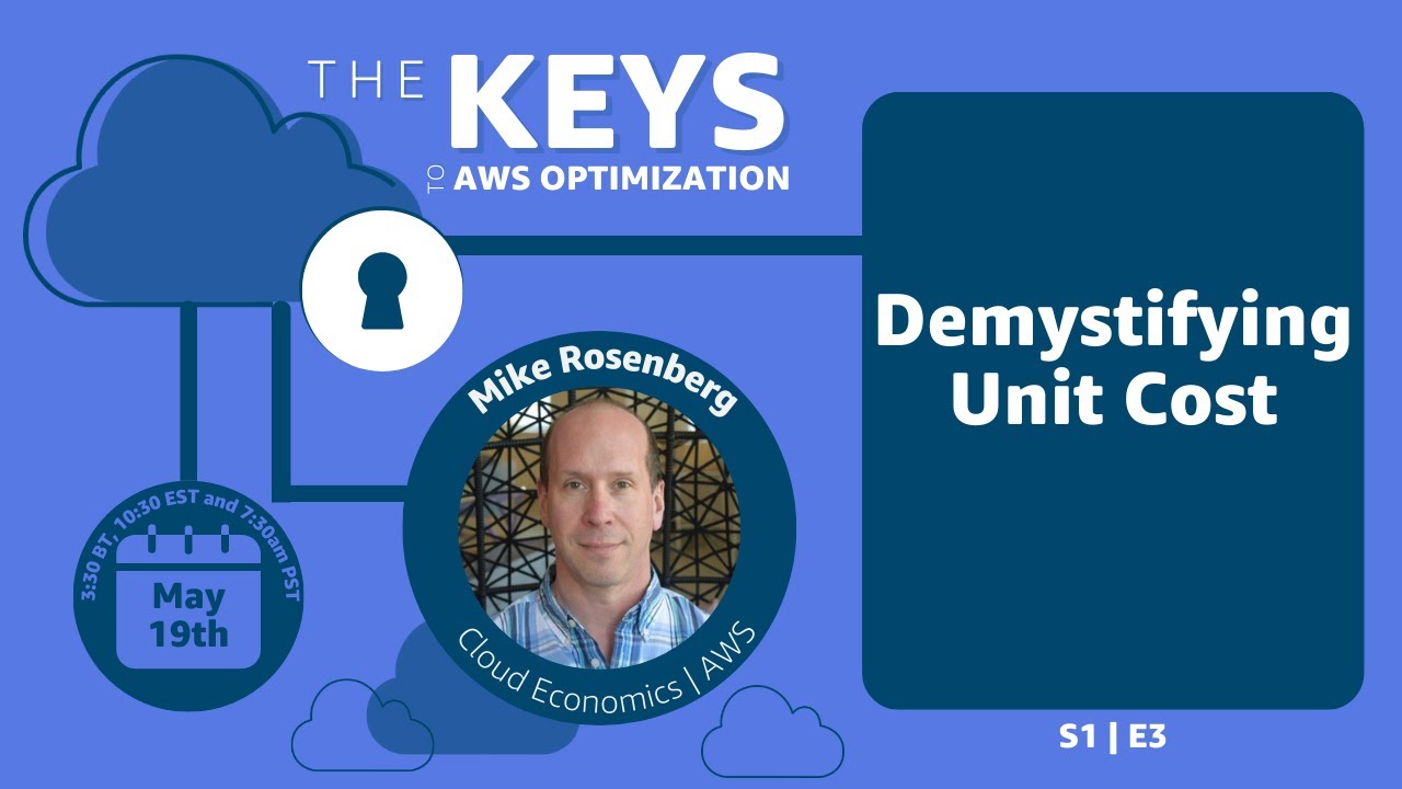 The Keys to AWS Optimization | S1 E3 | Demystifying Unit Cost - YouTube