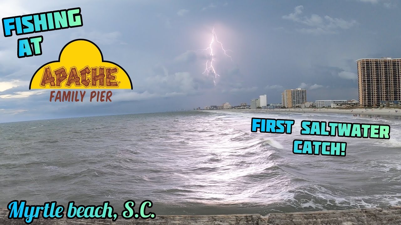 Ep.61 || FISHING ON APACHE PIER AT #MYRTLEBEACH || #SALTWATERFISHING # ...