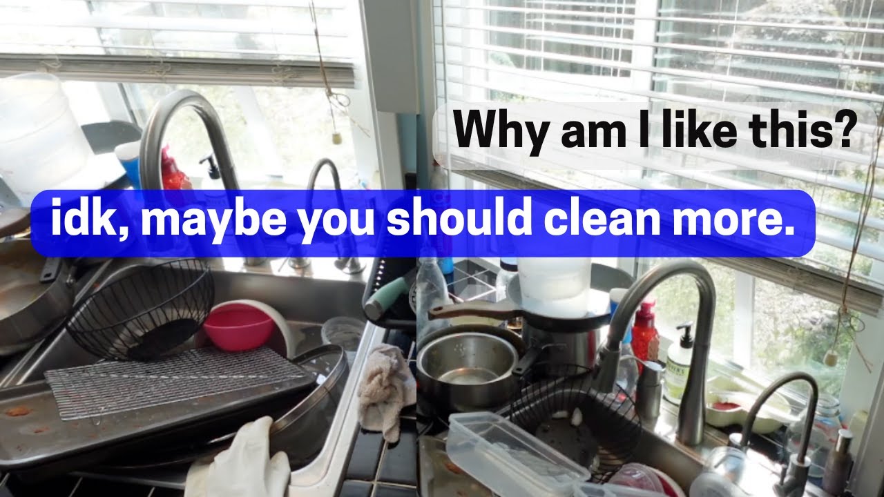 Watch Me Make My DIRTY Kitchen Squeaky Clean!! 🧼🫧 - YouTube