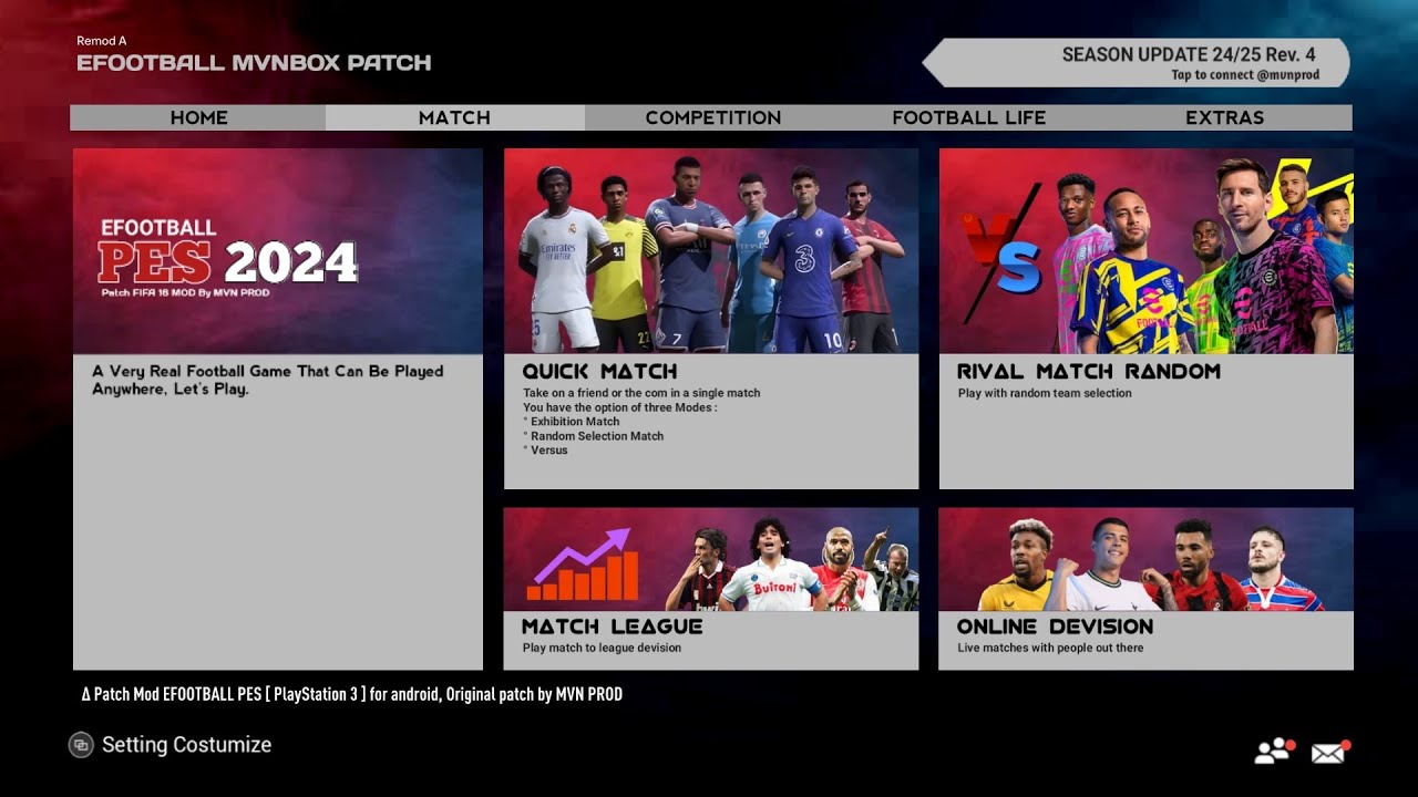 BARU! FIFA 16 MOD Gembox Patch Efootball 25 Android Offline, Career ...