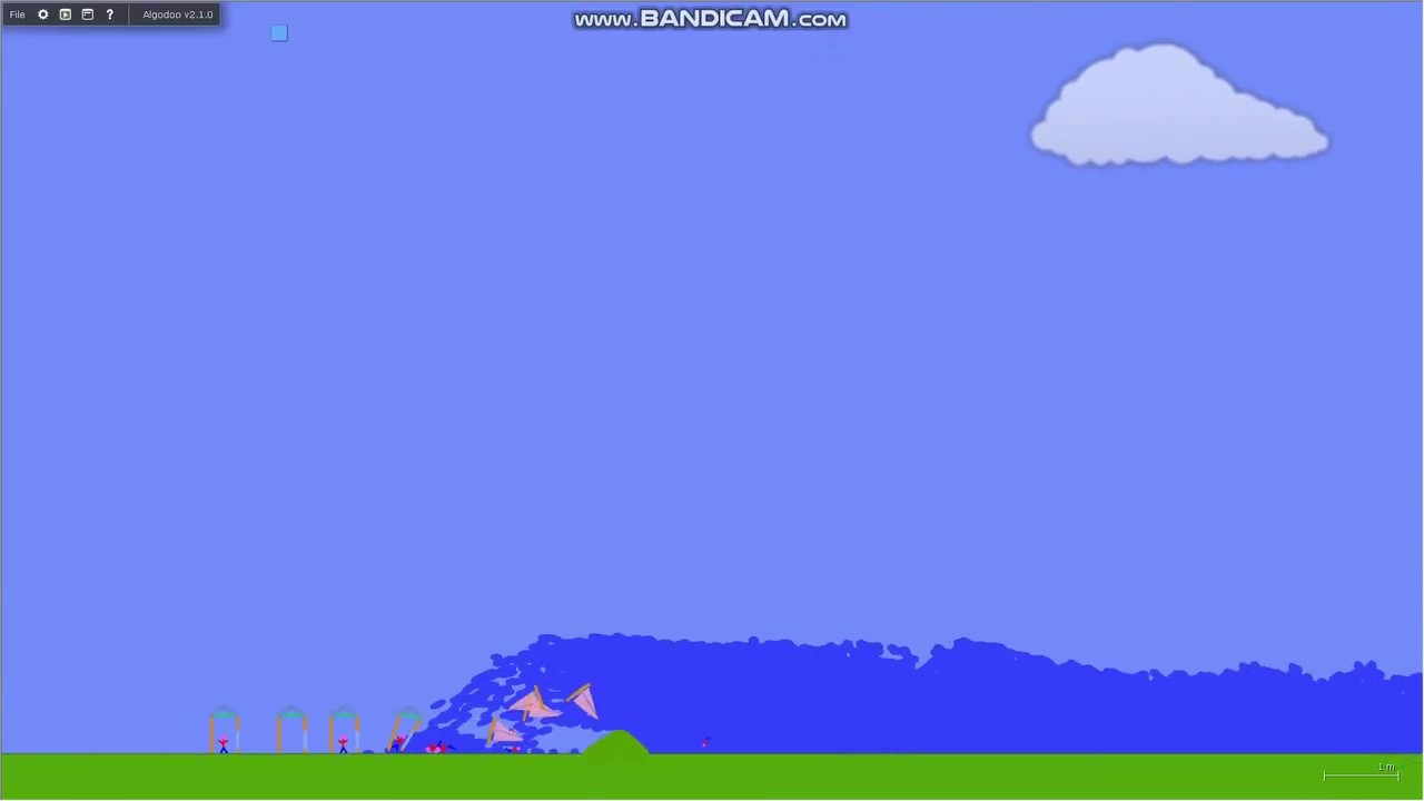 TSUNAMI is in algodoo! - YouTube