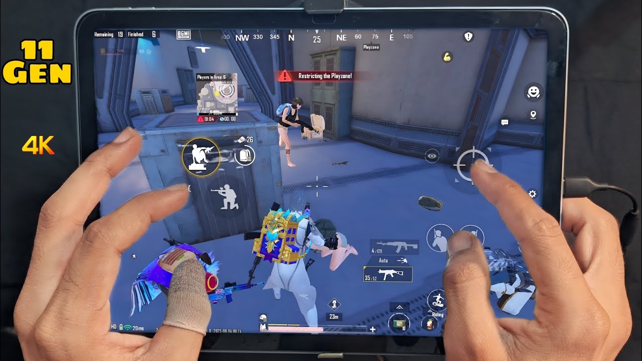 Ipad 11th generation bgmi test 🔥 sensitivity + code ️ - YouTube