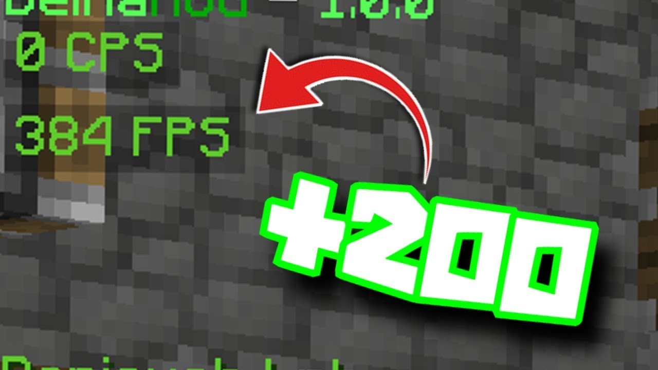 AVOIR PLUS DE 200 FPS SUR MINECRAFT ? [PC PORTABLE / PC FIX] - YouTube