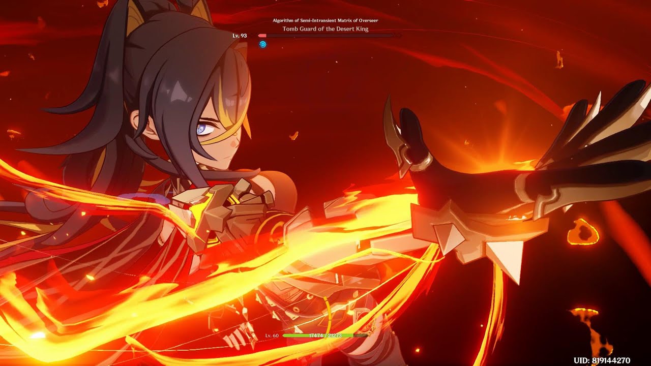 Genshin Impact - Dehya/Nilou/Clorinde/Furina vs. Tomb Guard of the ...