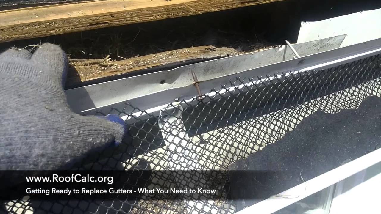 Replacing GUTTERS - What You Need to Know - YouTube
