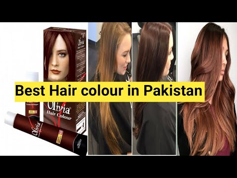 Best Hair colour in Pakistan | Olivia Hair colour | Hair colour krny ka ...
