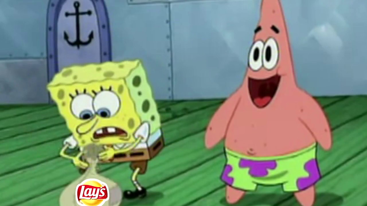 Bob Squarepants - Bag of wind (Lays) - YouTube