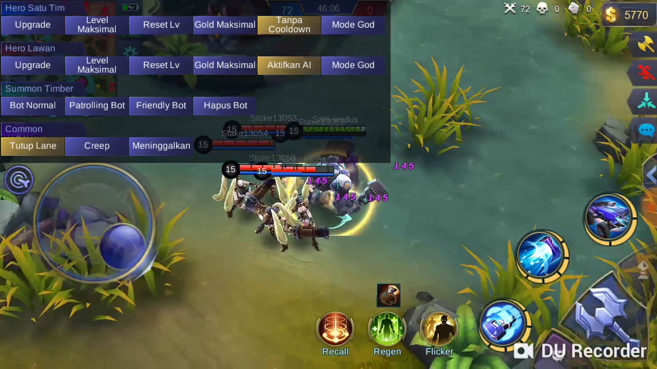 Build tank GG + Mode GM di apk ori - YouTube