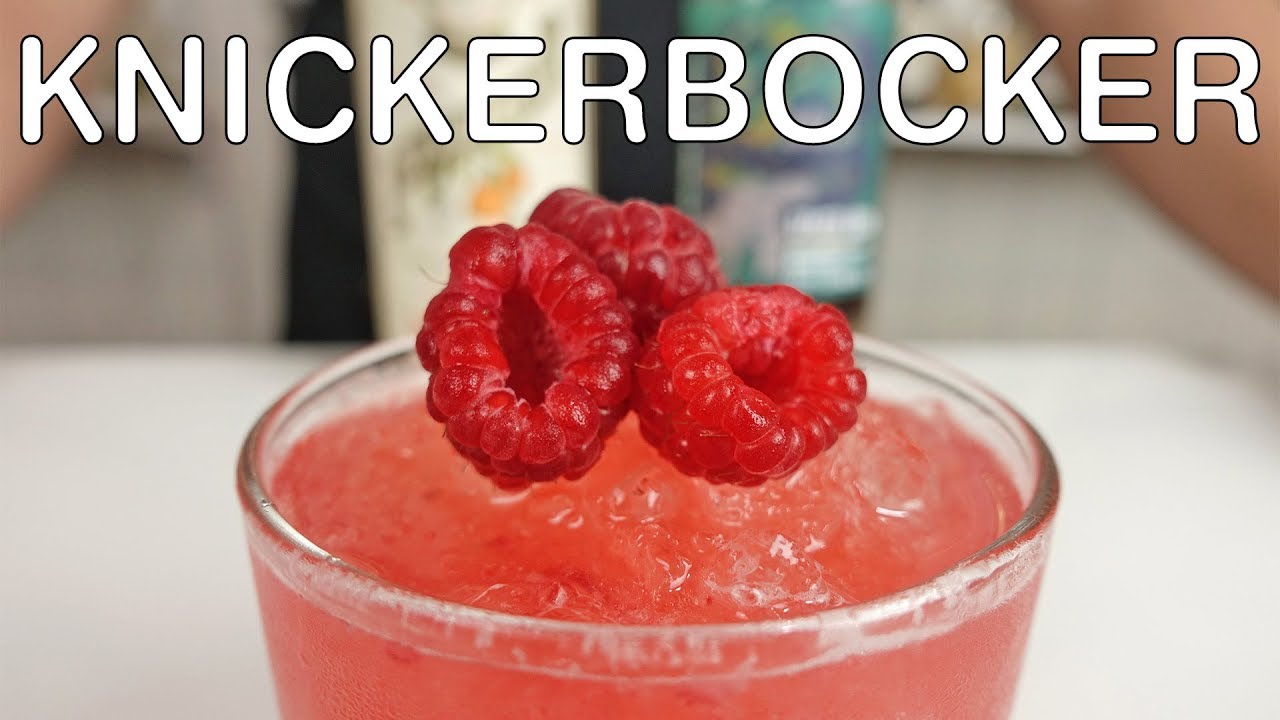 KNICKERBOCKER - Raspberry, Rum Deliciousness!! - YouTube