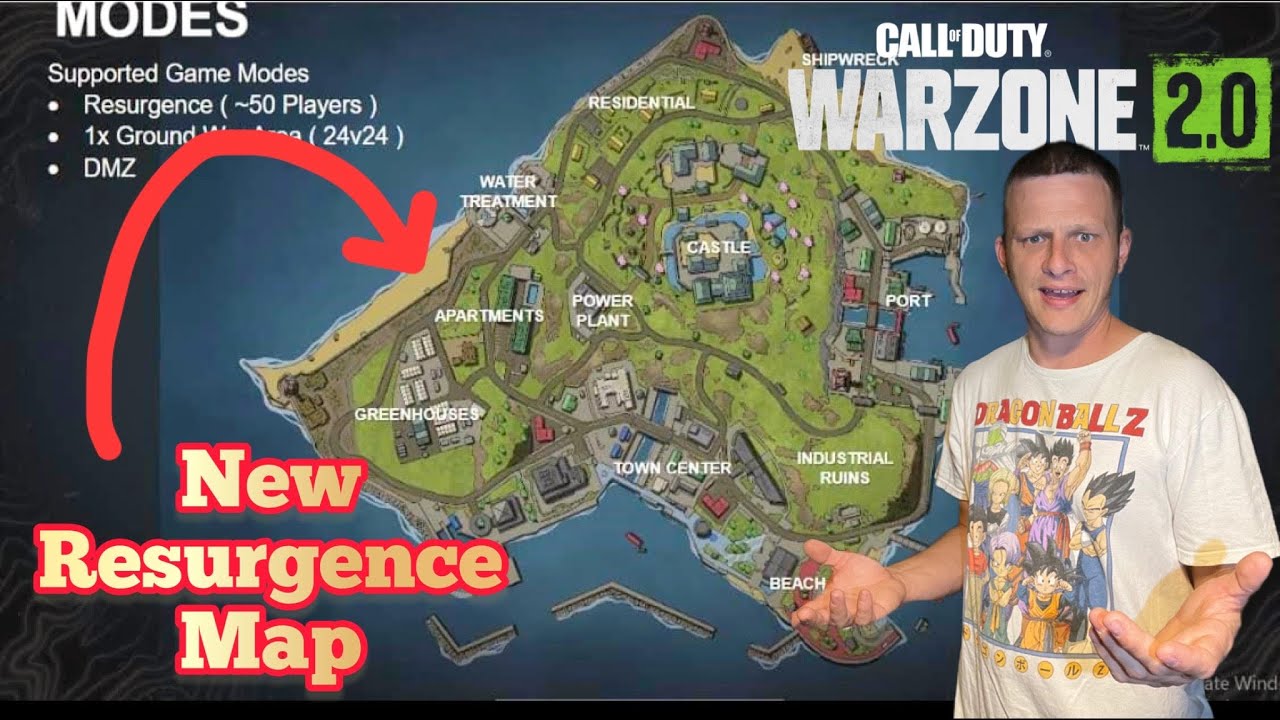Warzone 2.0: New Resurgence Map Call Of Duty Live Stream - YouTube