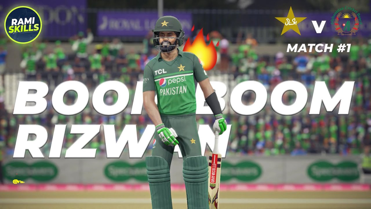 BOOM BOOM RIZWAN 🔥 Pakistan vs Afghanistan | Pakistan Tour Of ...