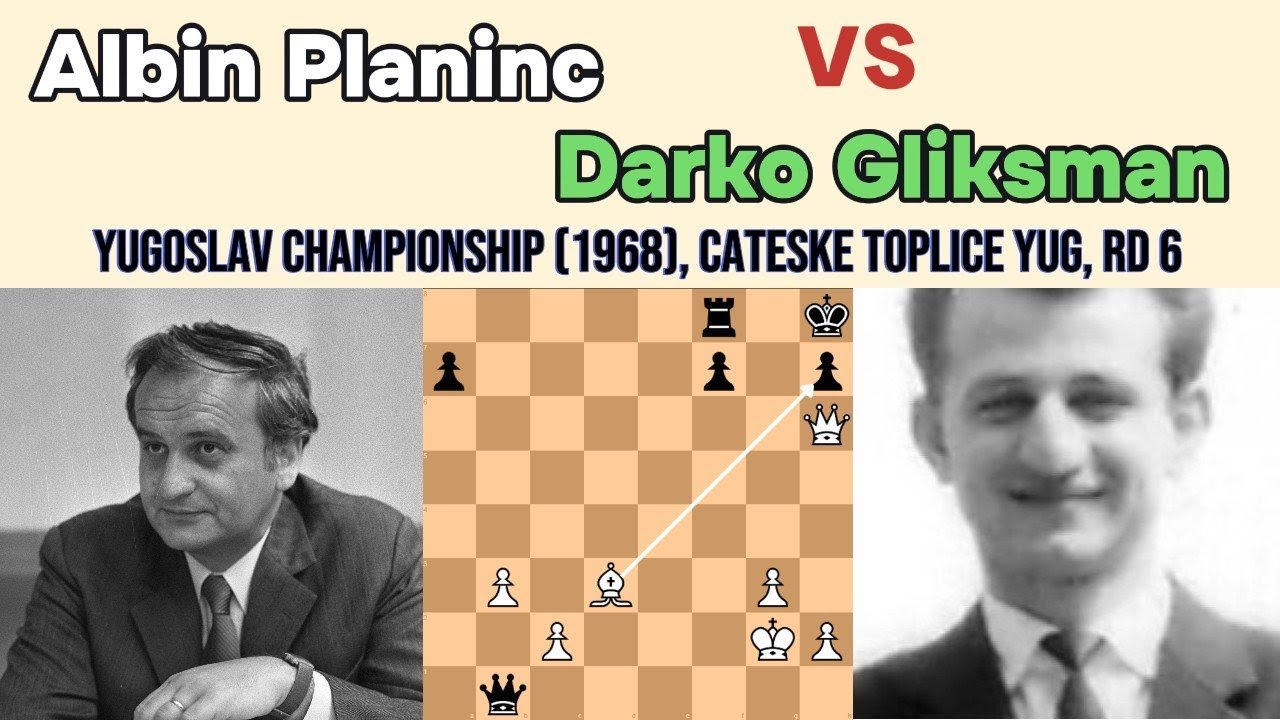 How To Play Chess: Albin Planinc vs Darko Gliksman || Yugoslav ...