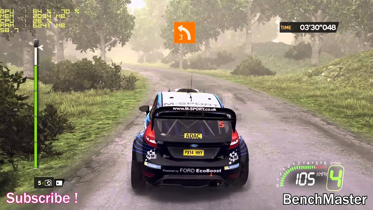 WRC 5 FIA World Rally Championship - Adac Rallye Deutschland - Gameplay ...