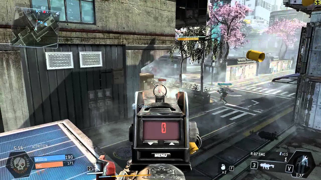 Titanfall - Attrition (R-97 Compact SMG) GTX 780 Ti - YouTube