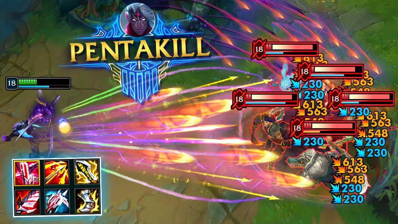 15 Minutes "SATISFYING PENTAKILL MOMENTS" in League of Legends - YouTube