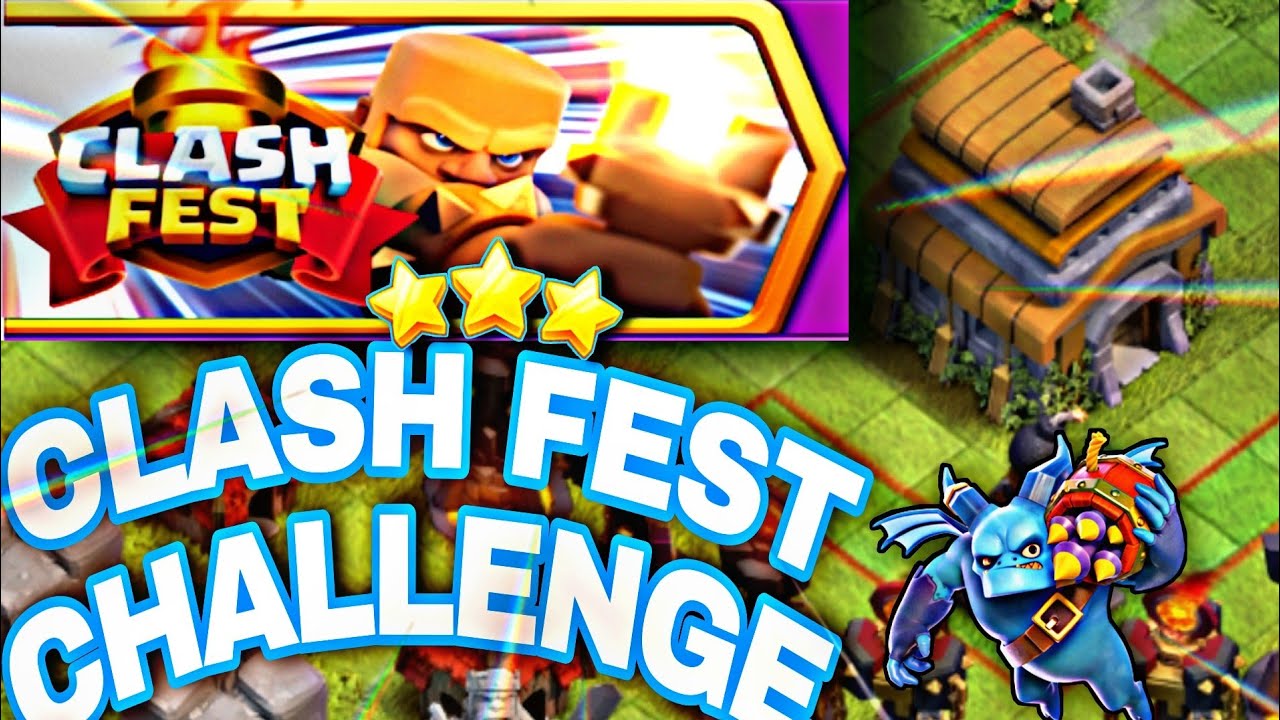 Easily Three ⭐⭐⭐ Clash Fest Challenge (clashofclans). #clashofclans # ...