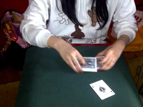 Jennifer Aiko Card Magic Tricks ( Hip Hop - Slow ) - YouTube