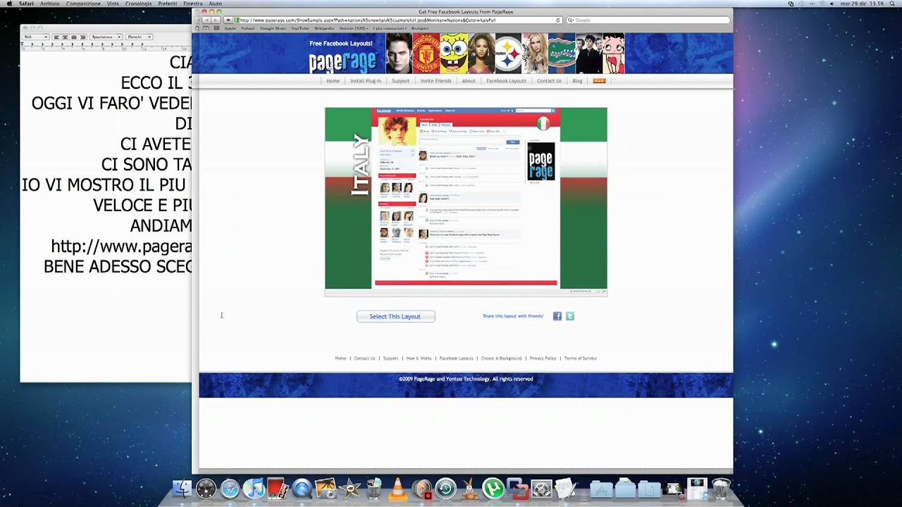 Trucchi Facebook : Cambiare Sfondo / Layout con PageRage in pochi passi ...