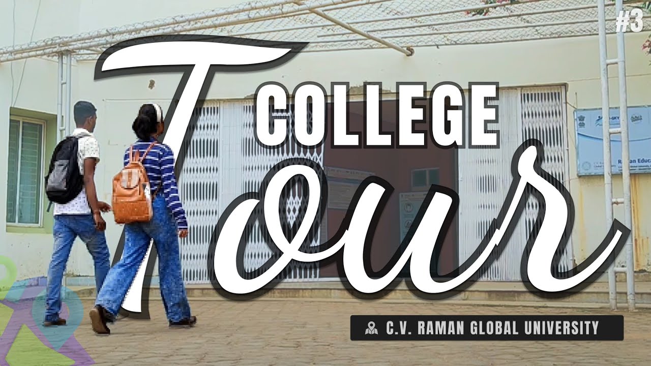 C.V Raman Global University, Bhubaneswar👩‍🏫Let's visit Our college! # ...