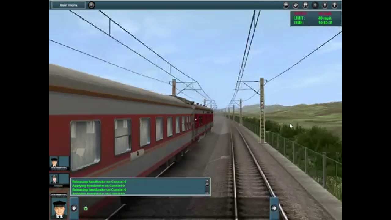 (Trainz Simulator 12) Intercity HST125 chasing the chinese DF11 ...