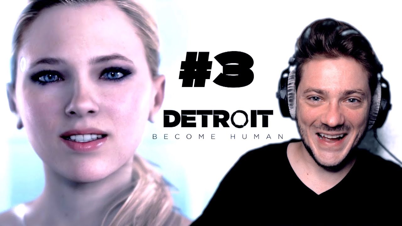 Connor Connard Fin du Run - DETROIT BECOME HUMAN #3 - Mathieu Sommet ...