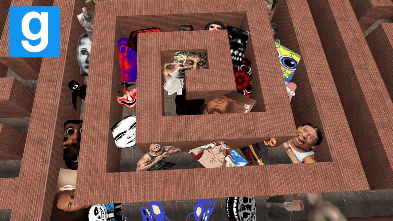 NICOS NEXTBOTS UPDATE IN GARRY'S MOD MAZE - YouTube