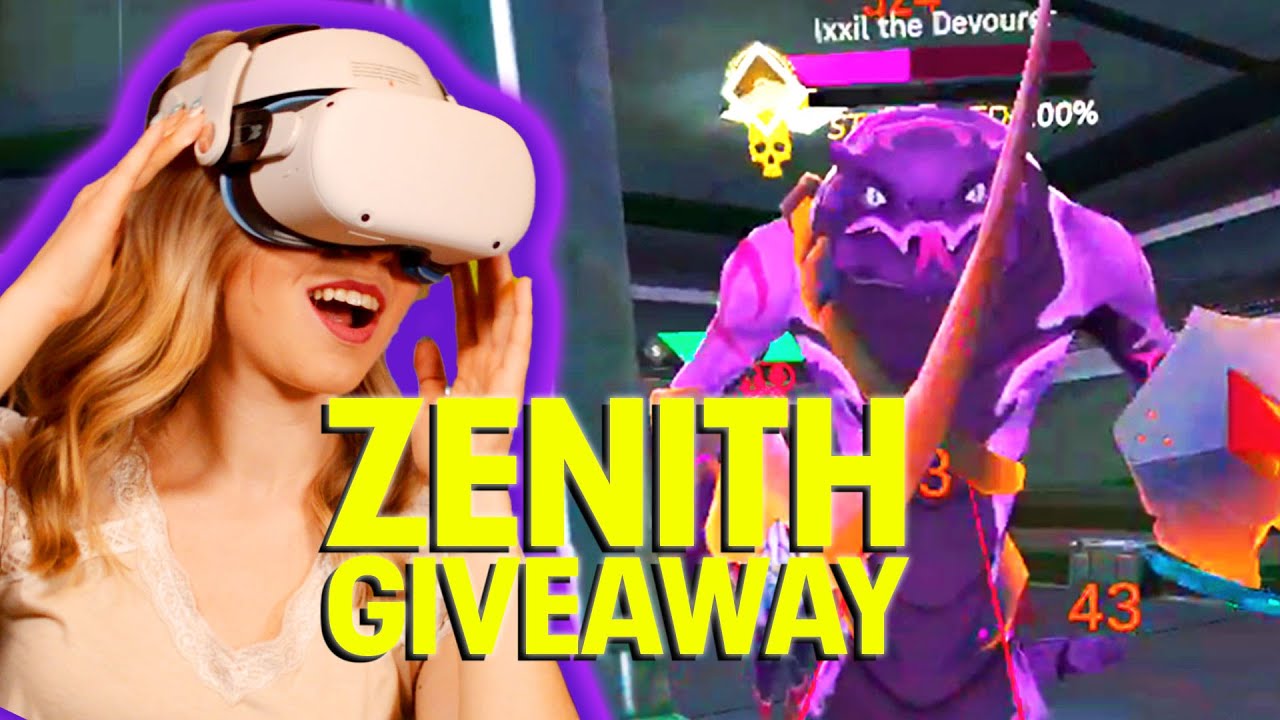 I can't stop playing Zenith! Quest 2 VR Gameplay and GIVEAWAY! - YouTube