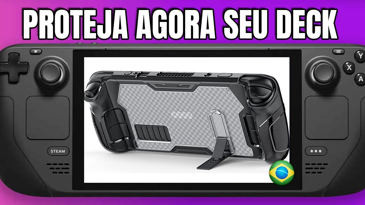 STEAM DECK BRASIL APRESENTA: CAPA DE TPU AL-ST1001 PROTEÇÃO CONTRA ...