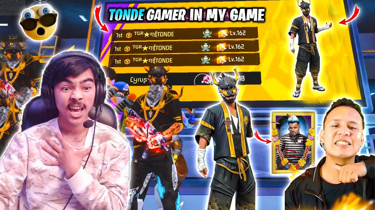 Tonde gamer squad in my ranked match😱 solo vs squad against tonde gamer ...