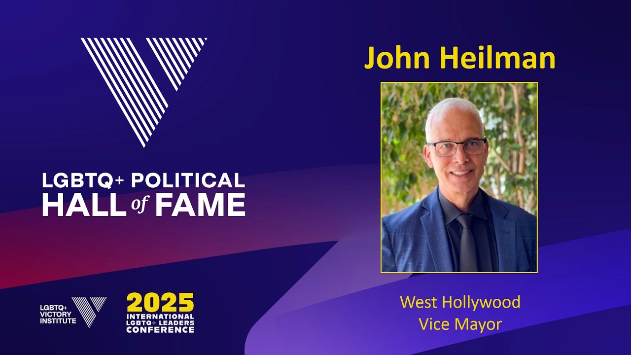 West Hollywood Vice Mayor John Heilman inducted into LGBTQ+ Political ...