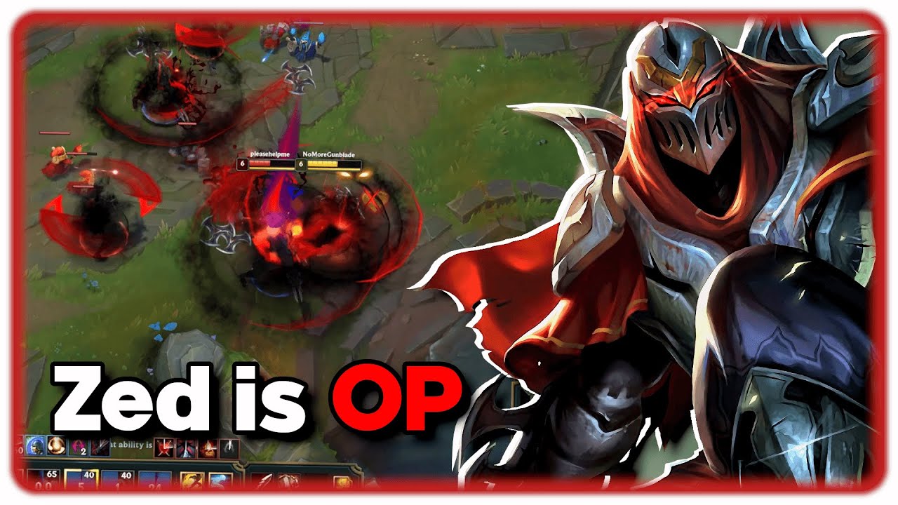 Lol Zed Memes I Love The New Champ Please Don't Ban Him.