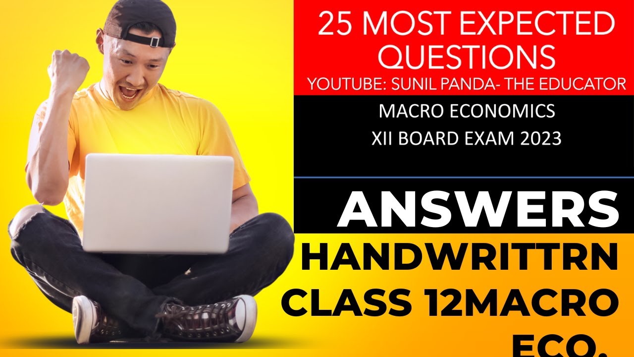 answer of 25 most important question given by sunil panda sir| macro ...